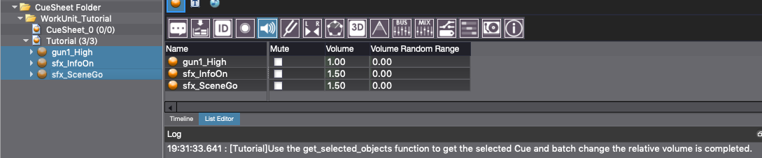 CRI ADX Tools Manual: Try the get_selected_objects function