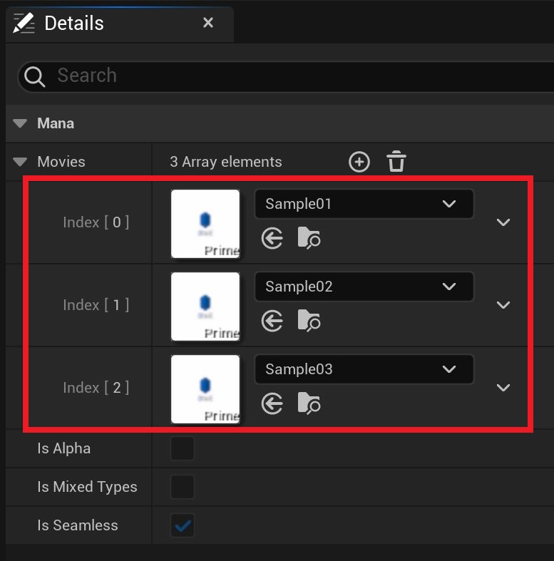 CriWare Unreal Engine: Sofdec チュートリアル No.2 : 複数ムービーの連続再生