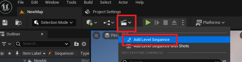 Criware Unreal Engine Sofdec チュートリアル No8 シーケンサーを用いたムービー再生