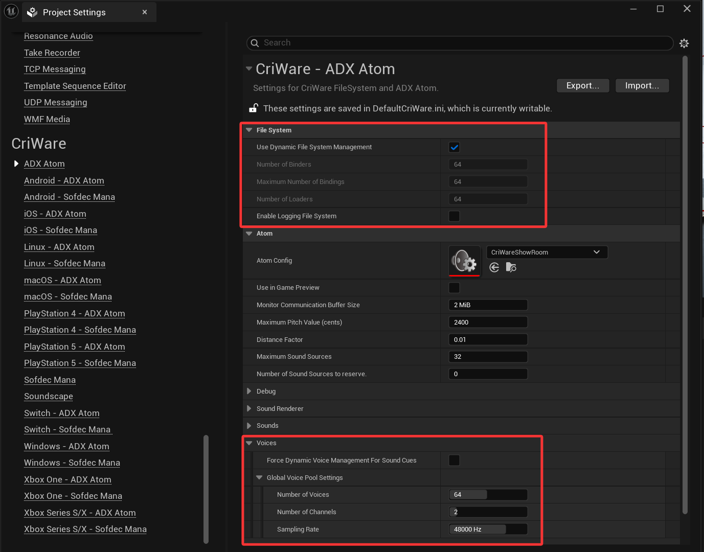 Criware Unreal Engine Criware Unreal Engine Plugin Ver2 04 Xx Release Notes