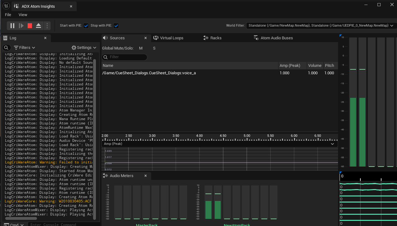 CriWare Unreal Engine: ADX Atom Insight