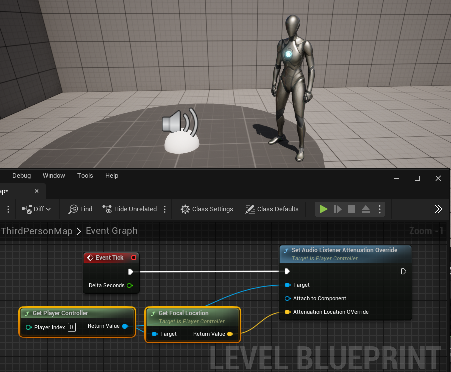 Criware Unreal Engine Adx Tutorial No28 How To Set Listener Focus Point