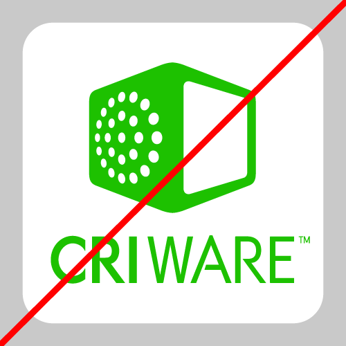 勉強会・講演等でのロゴ利用について - CRIWARE for Games