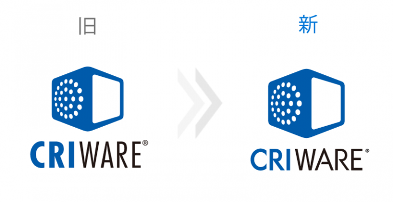 CRIWAREロゴ変更に伴うタイトル表示用ロゴデータ改定のお知らせ - CRIWARE for Games